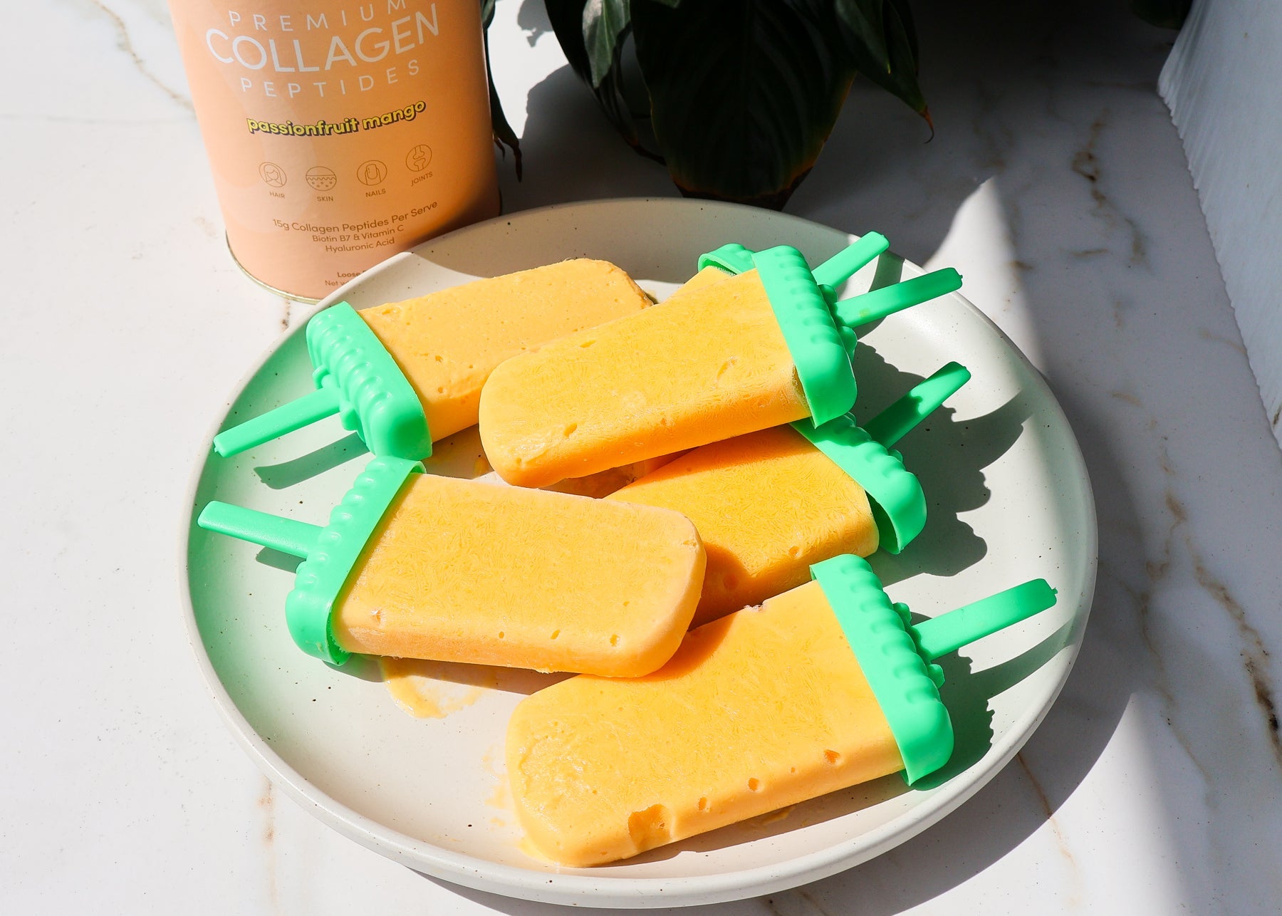 Frozen Mango Pops – The Collagen Co USA