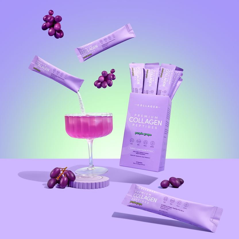 Purple Grape Collagen Sachets - 280g – The Collagen Co USA